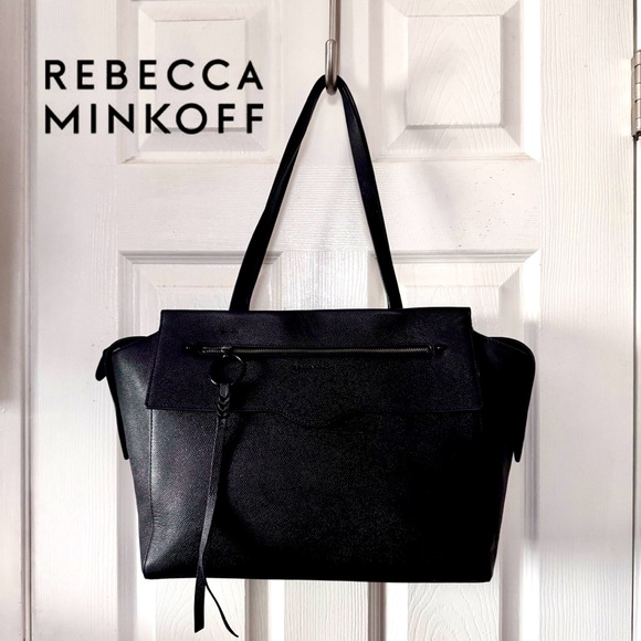 Rebecca Minkoff | Bags | Rebecca Minkoff Large Gabby Tote Black Leather ...